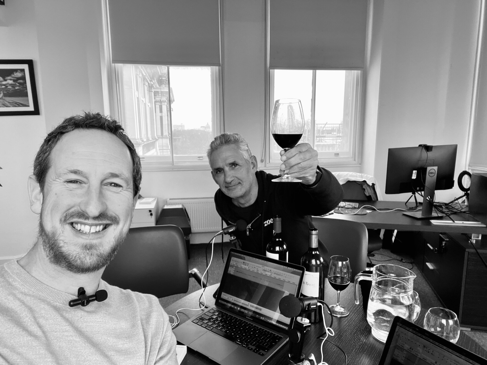 Peter Richards MW interviews Tim Spector for Wine Blast - Susie & Peter